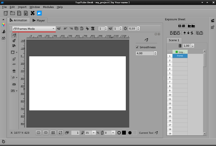 Frame by Frame Basic Exercise - MaeFloresta